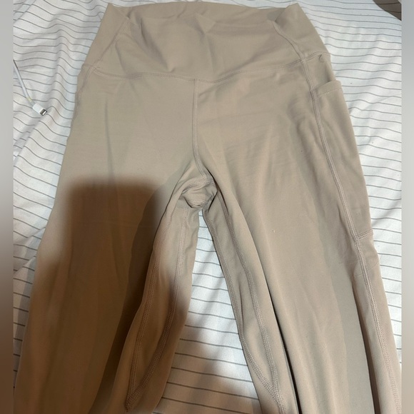 Pants & Jumpsuits | Beige Yoga Pants | Poshmark